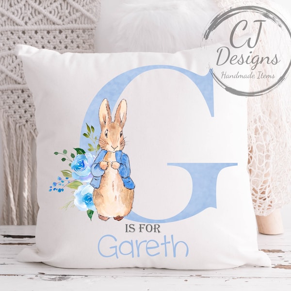 Rabbit Cushion - Etsy