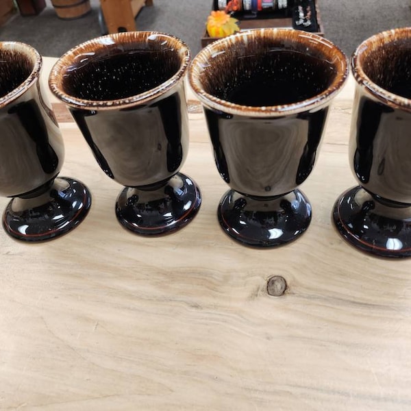 Brown Drip Pottery - Etsy