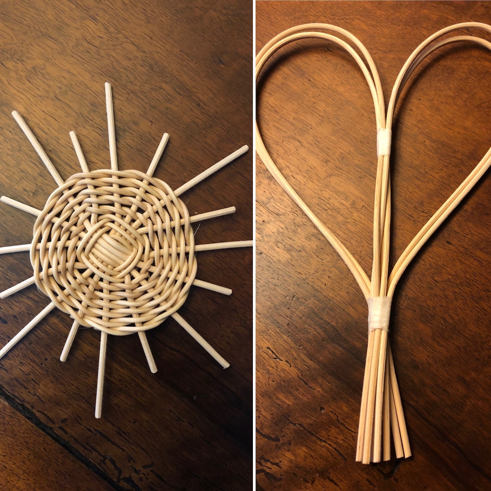 Kit de vannerie diy pour débutants corbeille rotin | Etsy