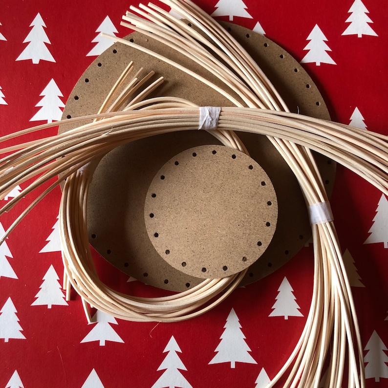 Kit de vannerie diy pour débutants | nichoir | rotin | cadeau | diy ...
