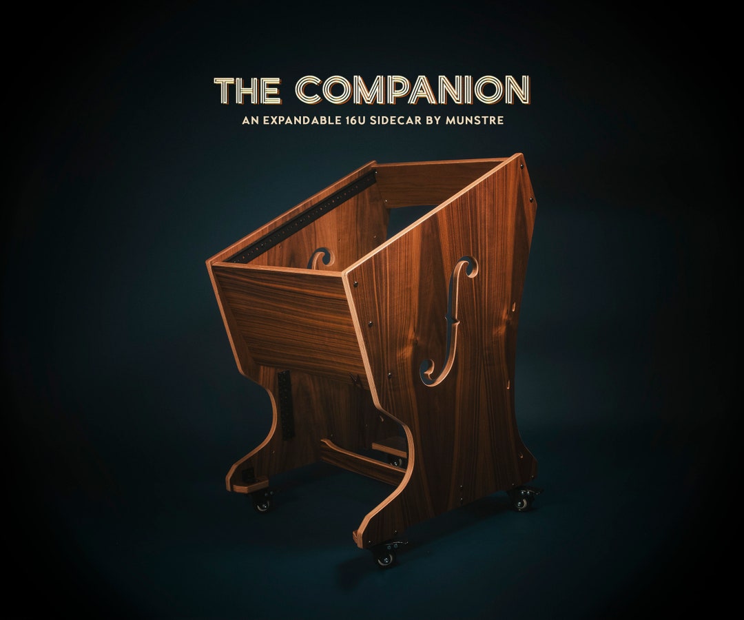 Recording Studio Audio Rack / SIDECAR - the "companion" 16U DESK ...