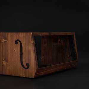 Angled Desktop Audio Racks With Ventilated ƒ-holes Recording Studio 2u ...