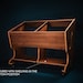 The COMPANION - Walnut Audio Rack and Mastering Desk OR Sidecar – 32U ...