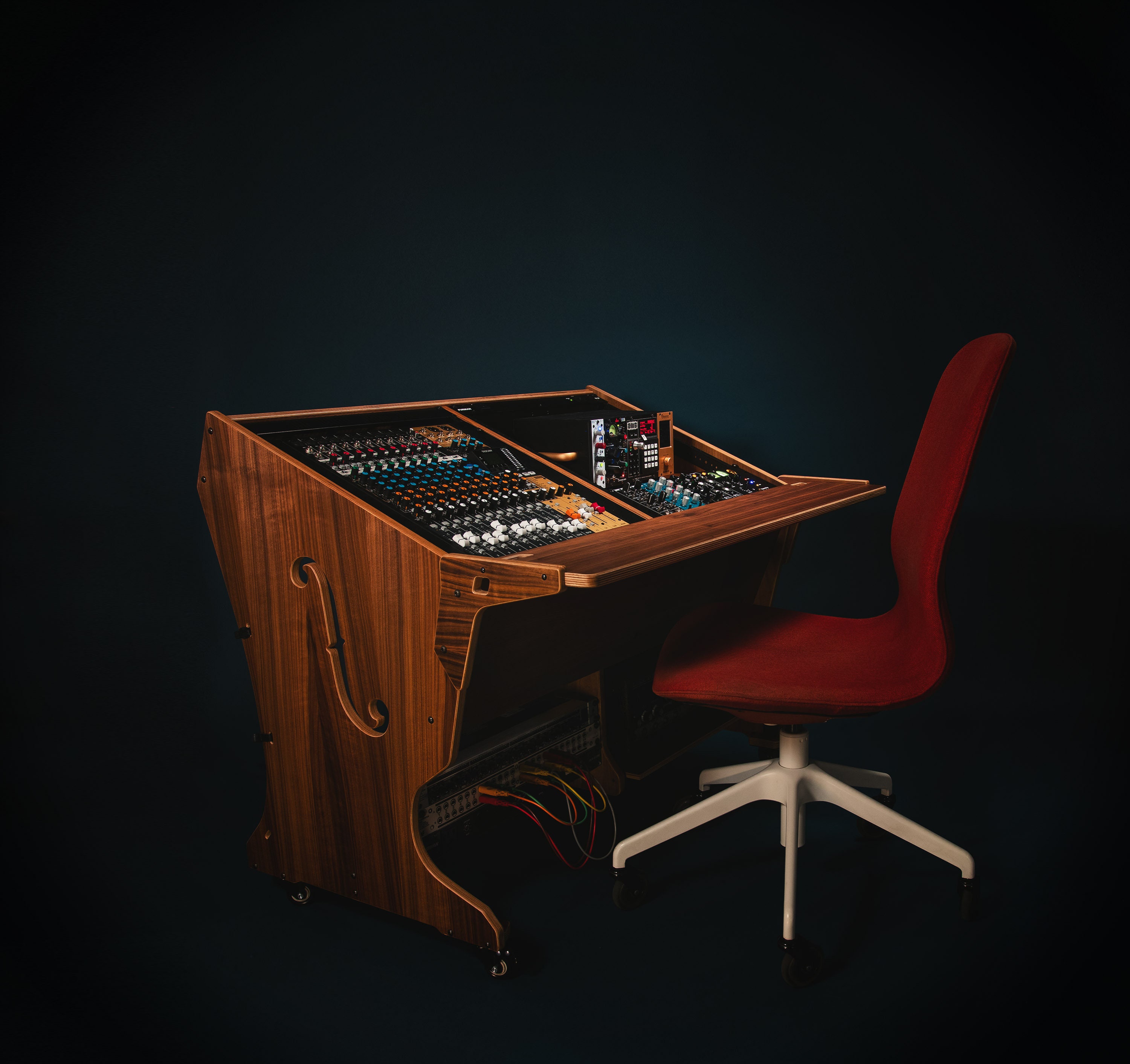 The 2-bay COMPANION - 32U Audio Rack Sidecar: Recording Studio ...