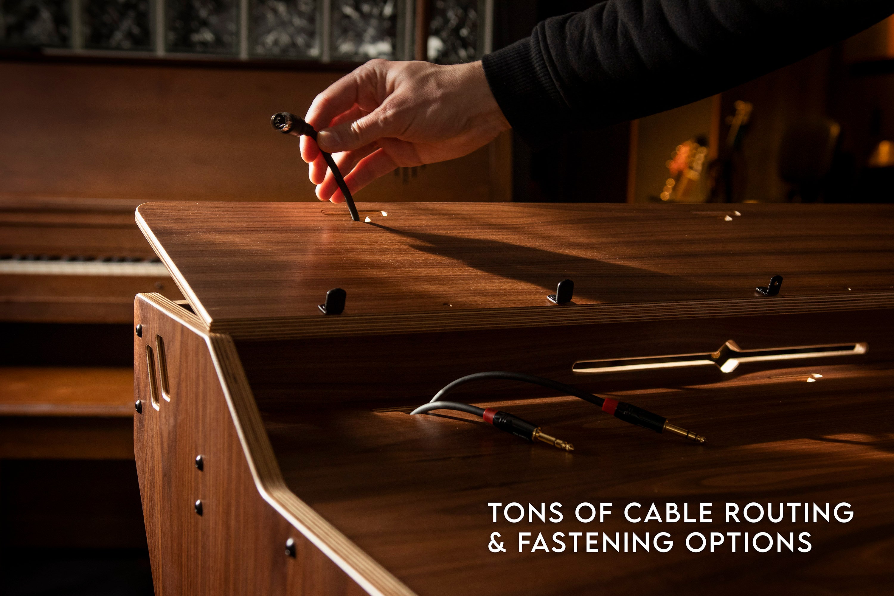 Large Mid-century Studio Desk: Composer Workstation by Munstre ...