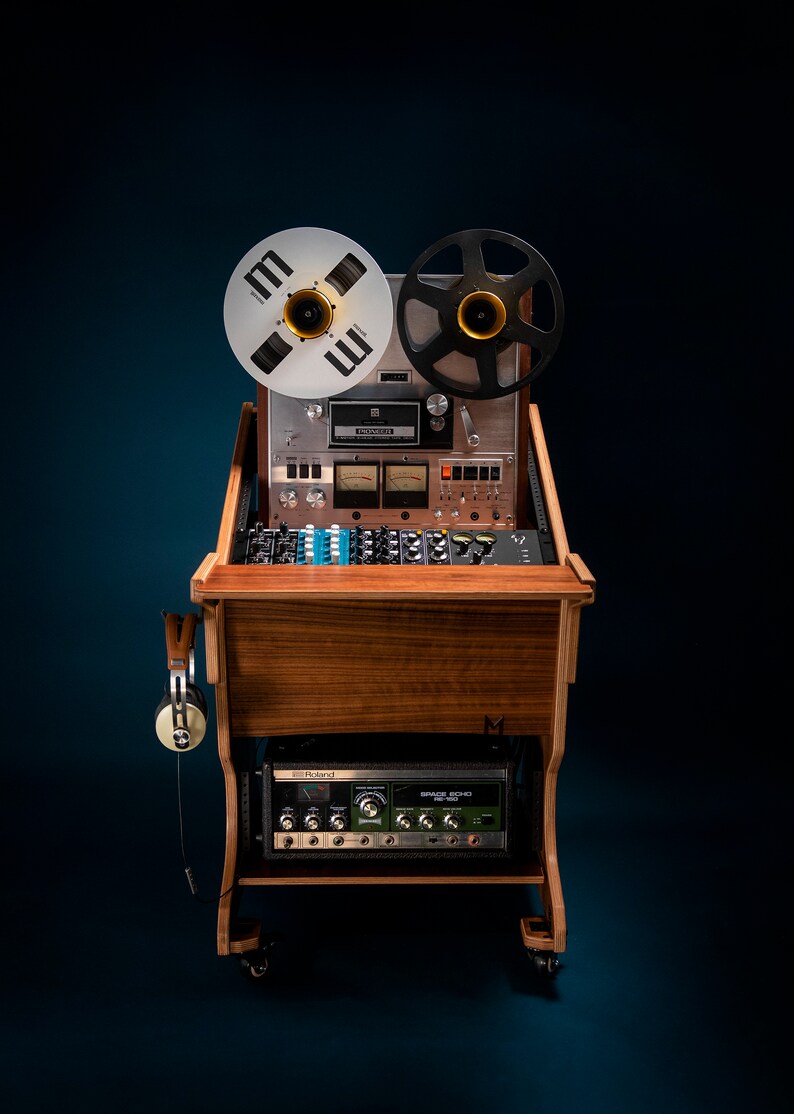 Recording Studio Audio Rack / SIDECAR the companion 16U DESK ...