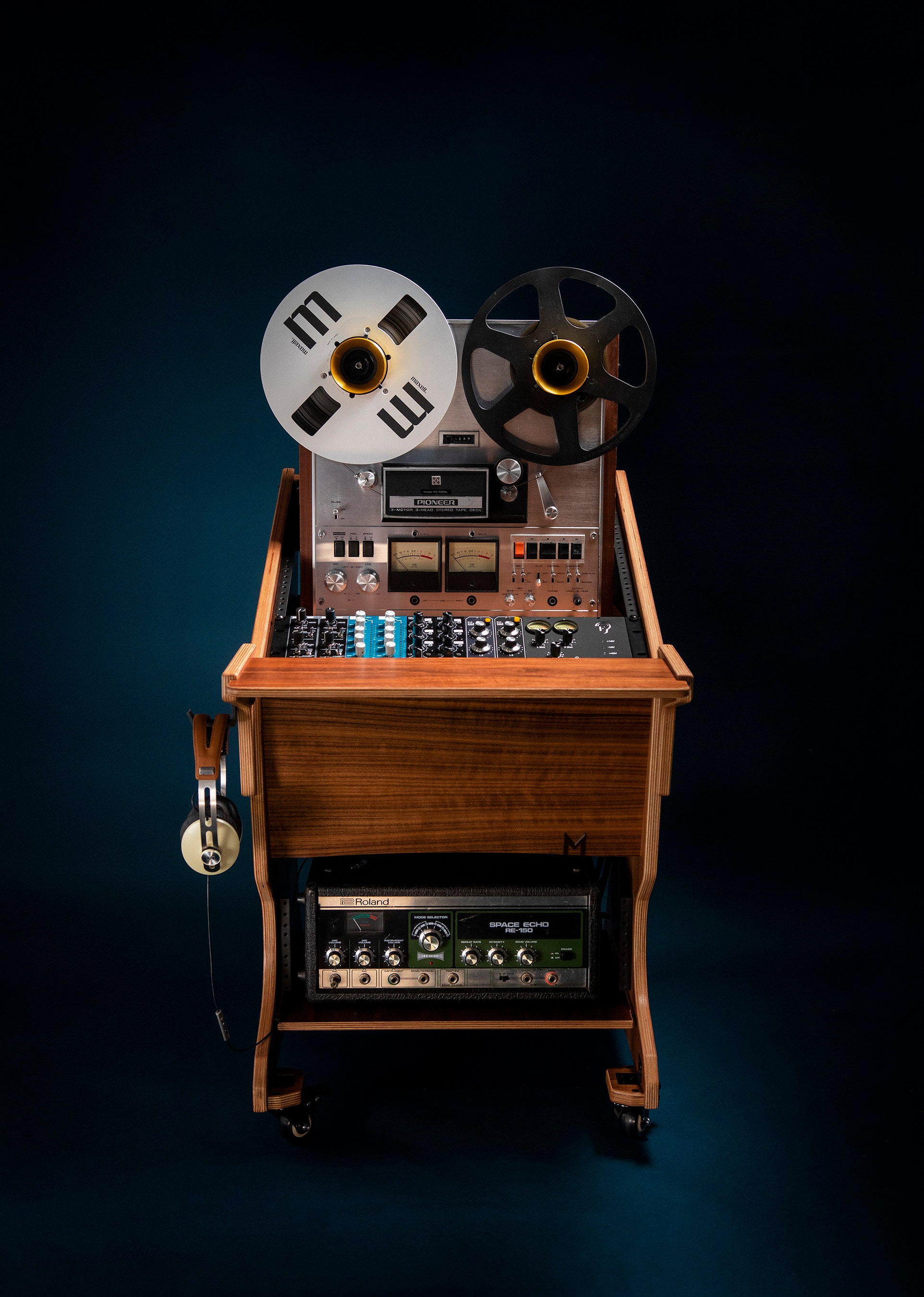 Recording Studio Audio Rack / SIDECAR the companion 16U DESK ...