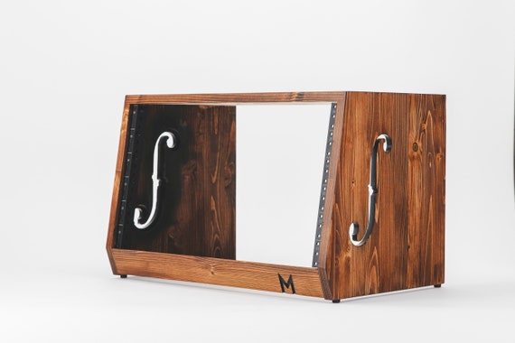 6U / 8U Angled ƒ-series Ventilated Audio Rack | Etsy