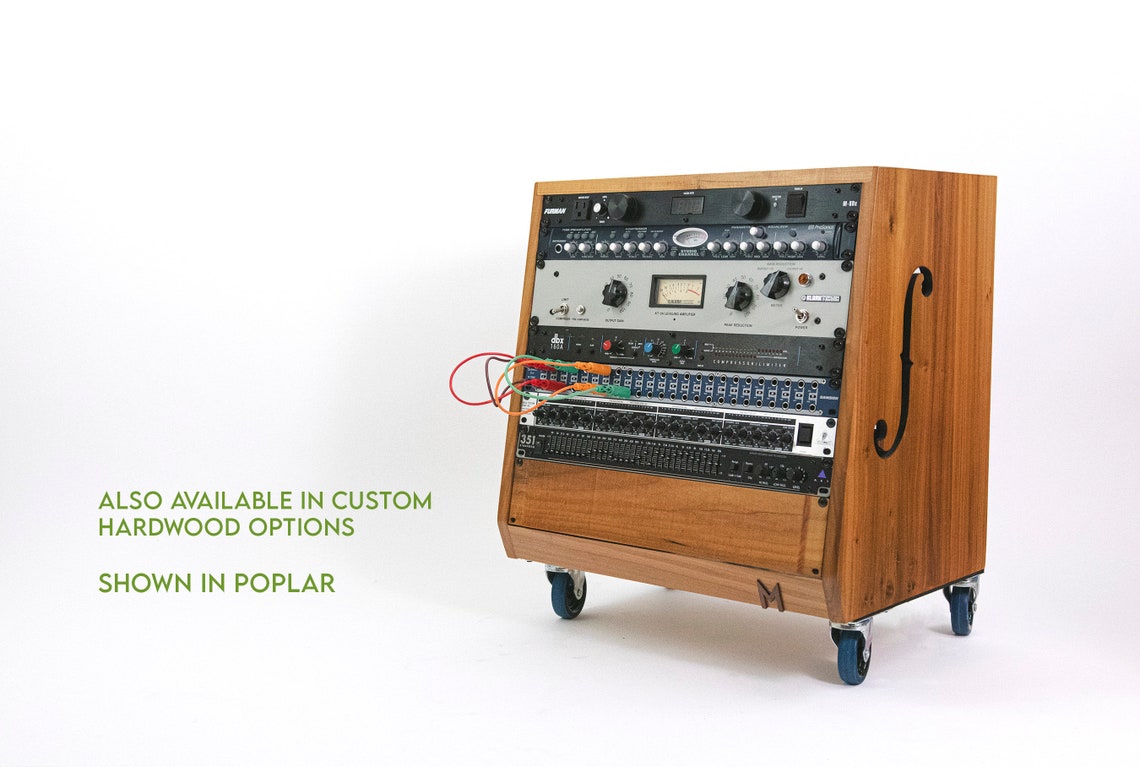 10u Angled ƒ-series Ventilated Audio Rack - Etsy