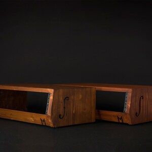 Angled Desktop Audio Racks With Ventilated ƒ-holes Recording Studio 2u ...