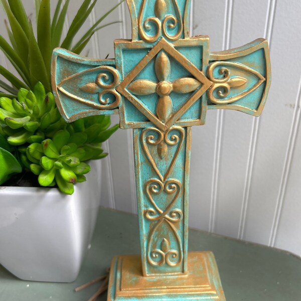 Standing Cross for Table - Etsy