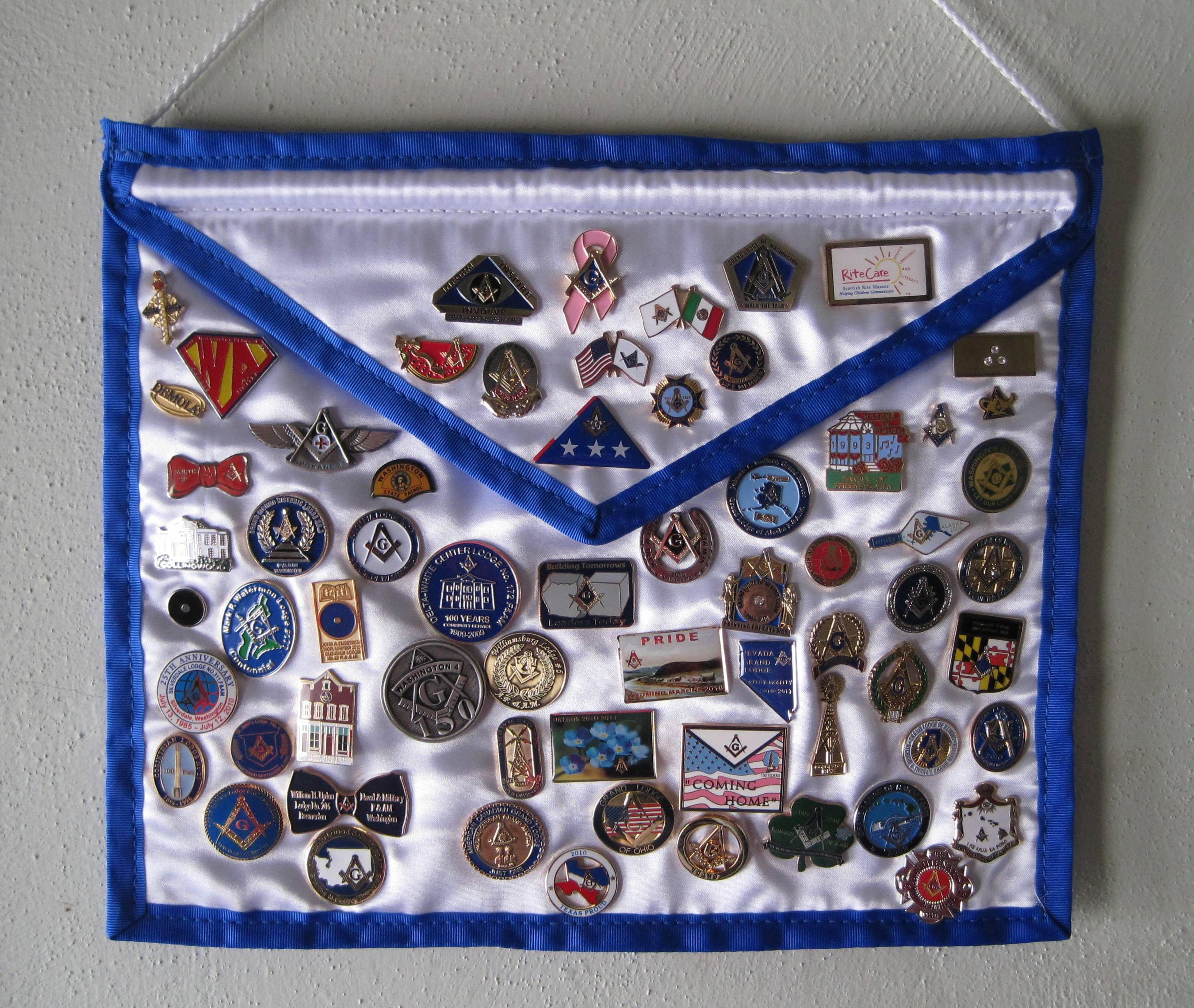 Proudly Display Your Masonic Pin Collection - Etsy