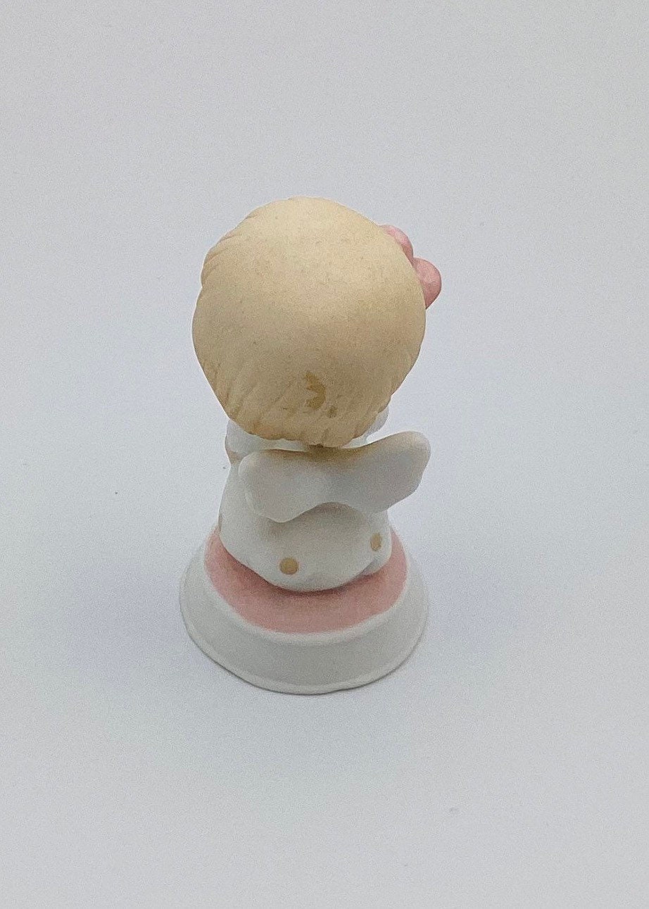 Lefton August Birthday Angel Cake Topper - Etsy