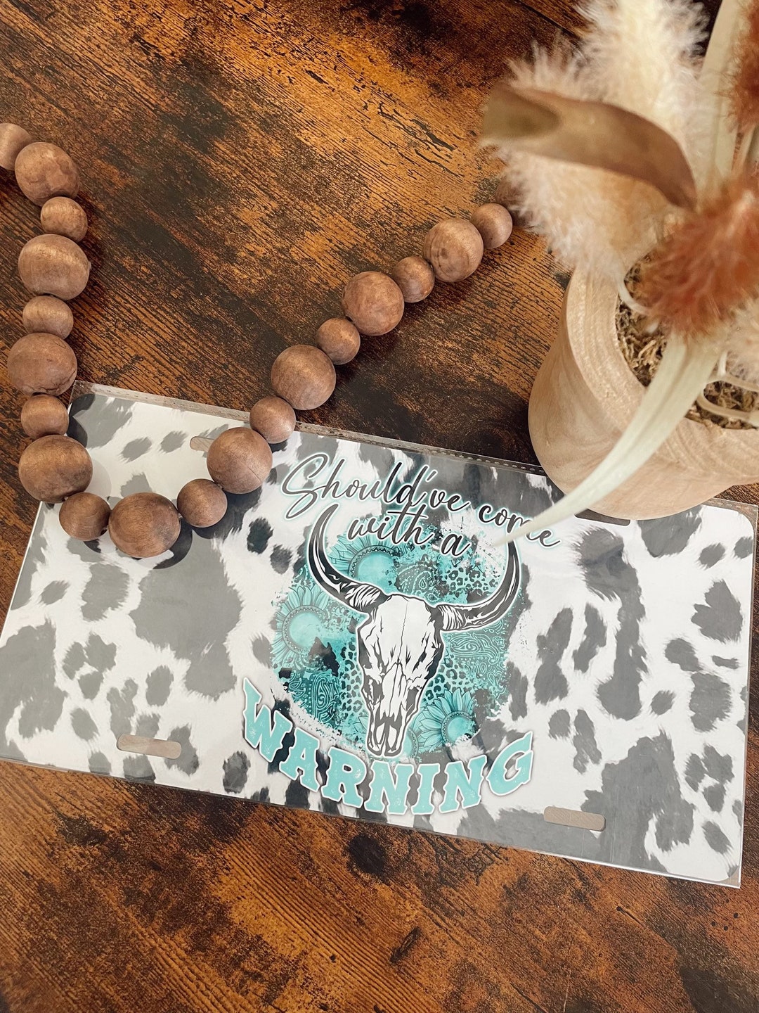 Western License Plate Shouldve Came With a Warning Custom License Plate ...