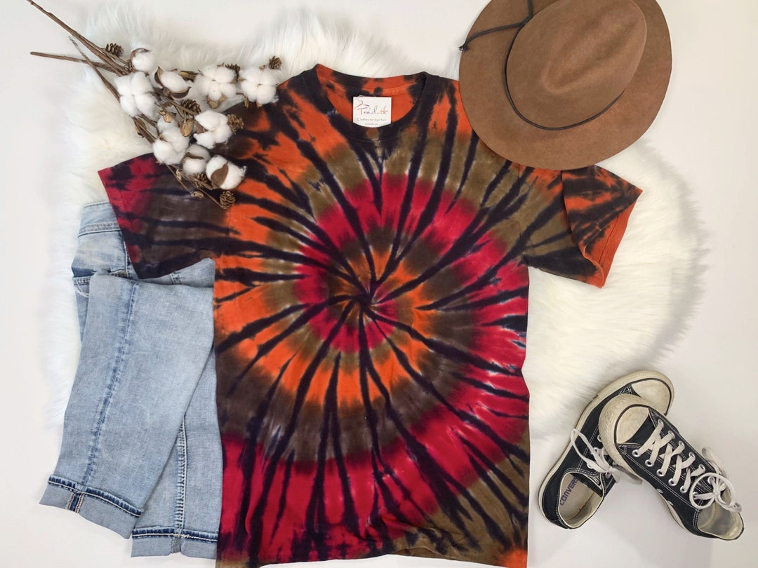 Hand Dyed Tie Dye T-shirt / Tye Dye Tee Shirt / Tie Dyed Shirt - Etsy