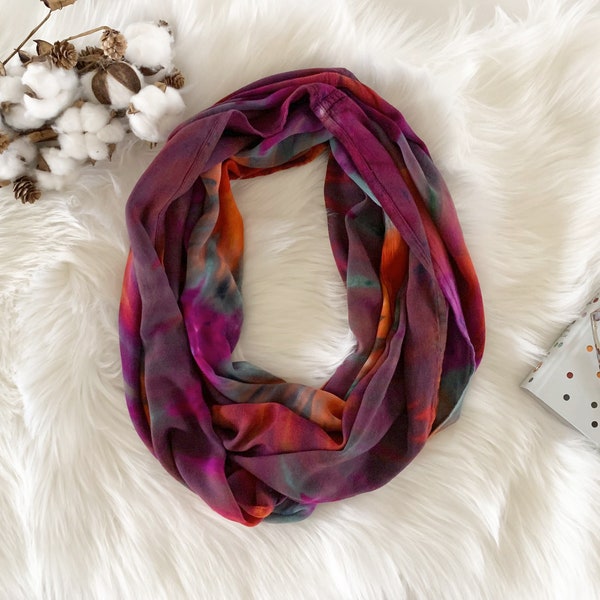 Tie Dye Scarf - Etsy