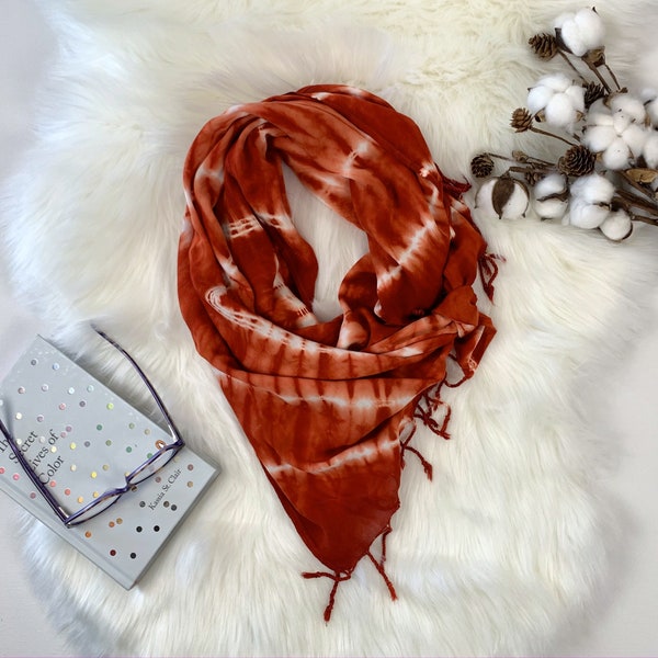Tie Dye Scarf - Etsy