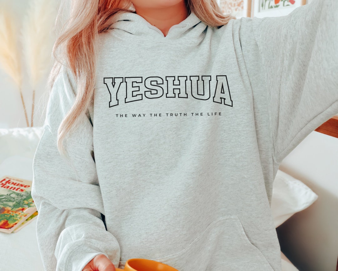 Vintage Yeshua Names of Jesus Gospel Hoodie Christian Merch Jesus is ...