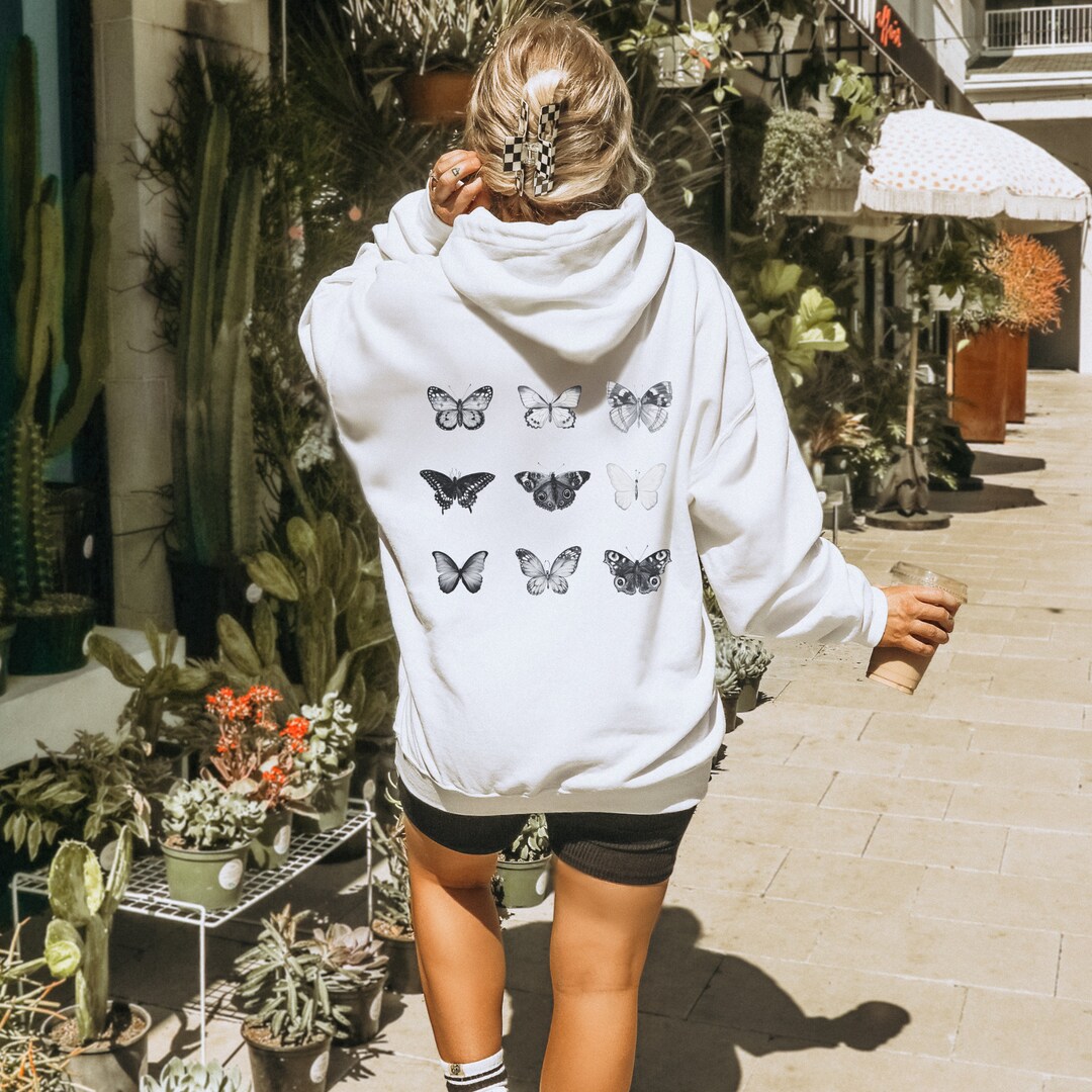 Butterfly Hoodie Christian Merch Gospel Hoodie Christian Streetwear ...