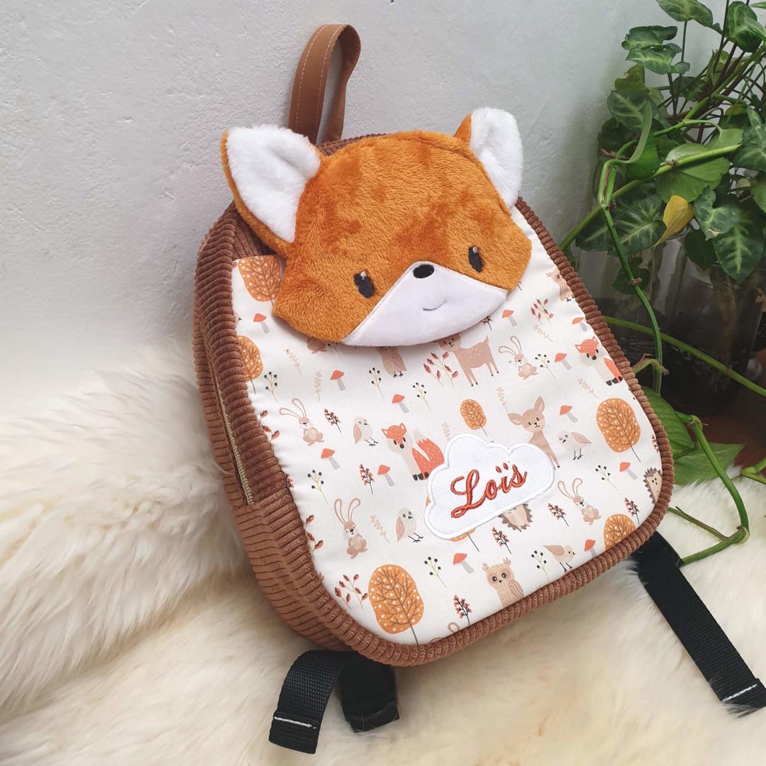 Lois Red Fox Backpack - Etsy