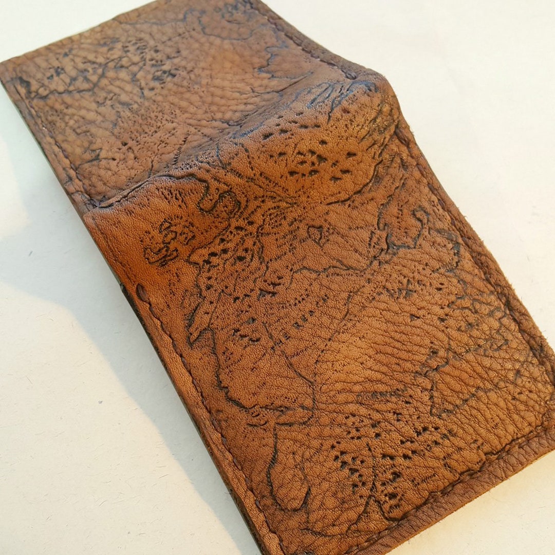 Soft Suede Map of Westeros Leather Wallet. - Etsy