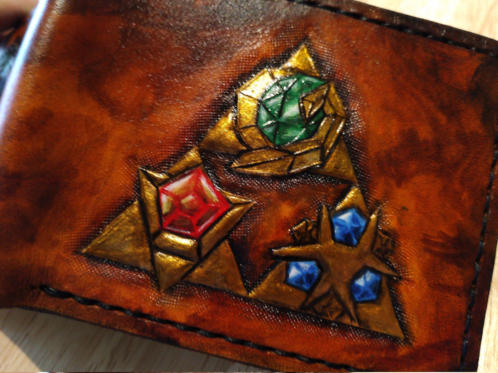 Hyrule Shield and Holy Relics Wallet Leather Bifold Wallet | Etsy