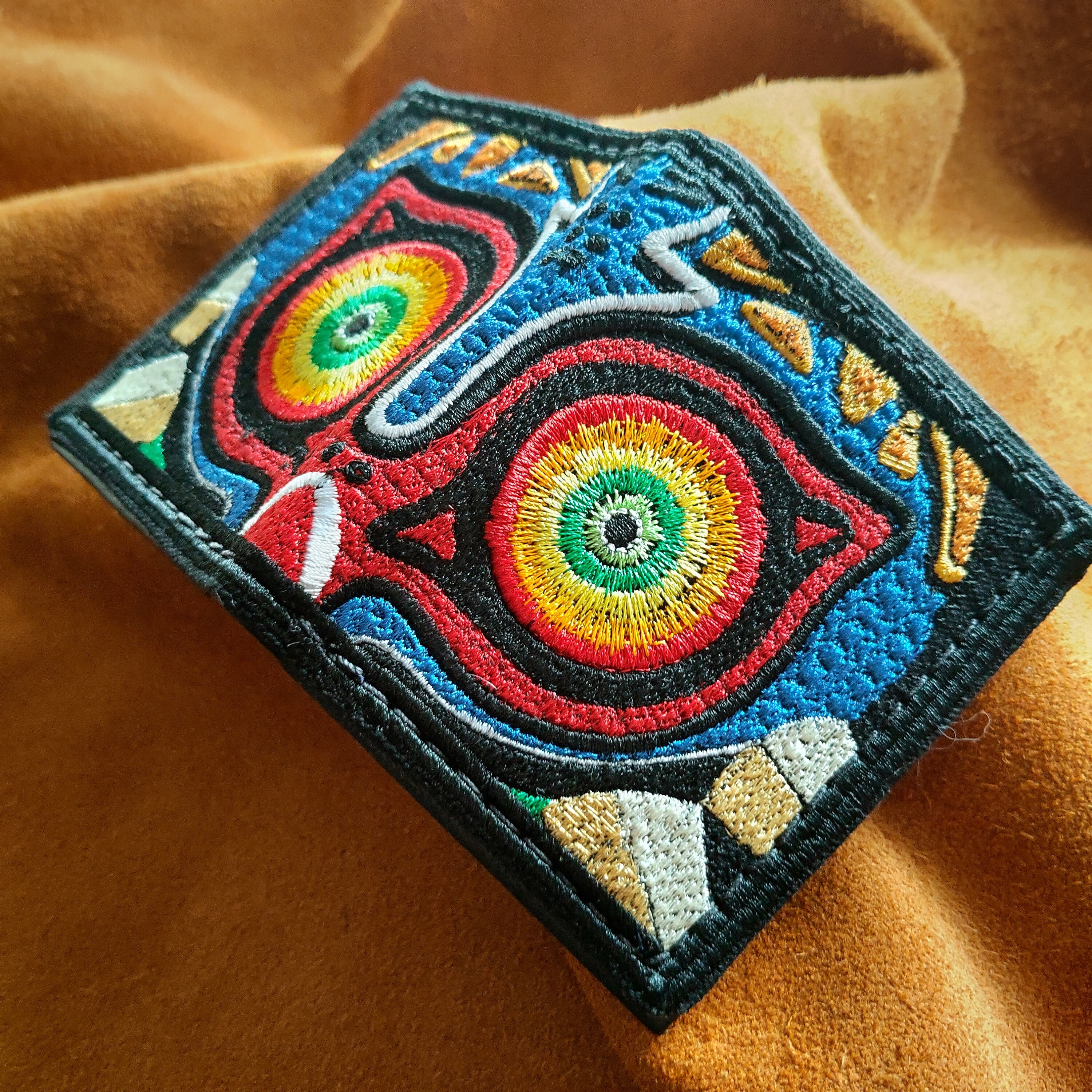 Majoras Mask Textile/leather Wallet- Jan 2024 Ed - Leather Bifold ...