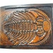 Trilobite Fossil Leather Bifold Wallet Handcrafted Wallet - Etsy