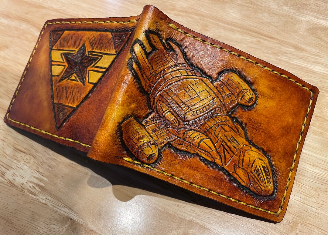 Firefly Alliance - Leather Bifold Wallet - Handcrafted Wallet - - Etsy
