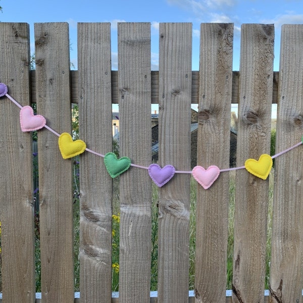Heart Bunting - Etsy UK