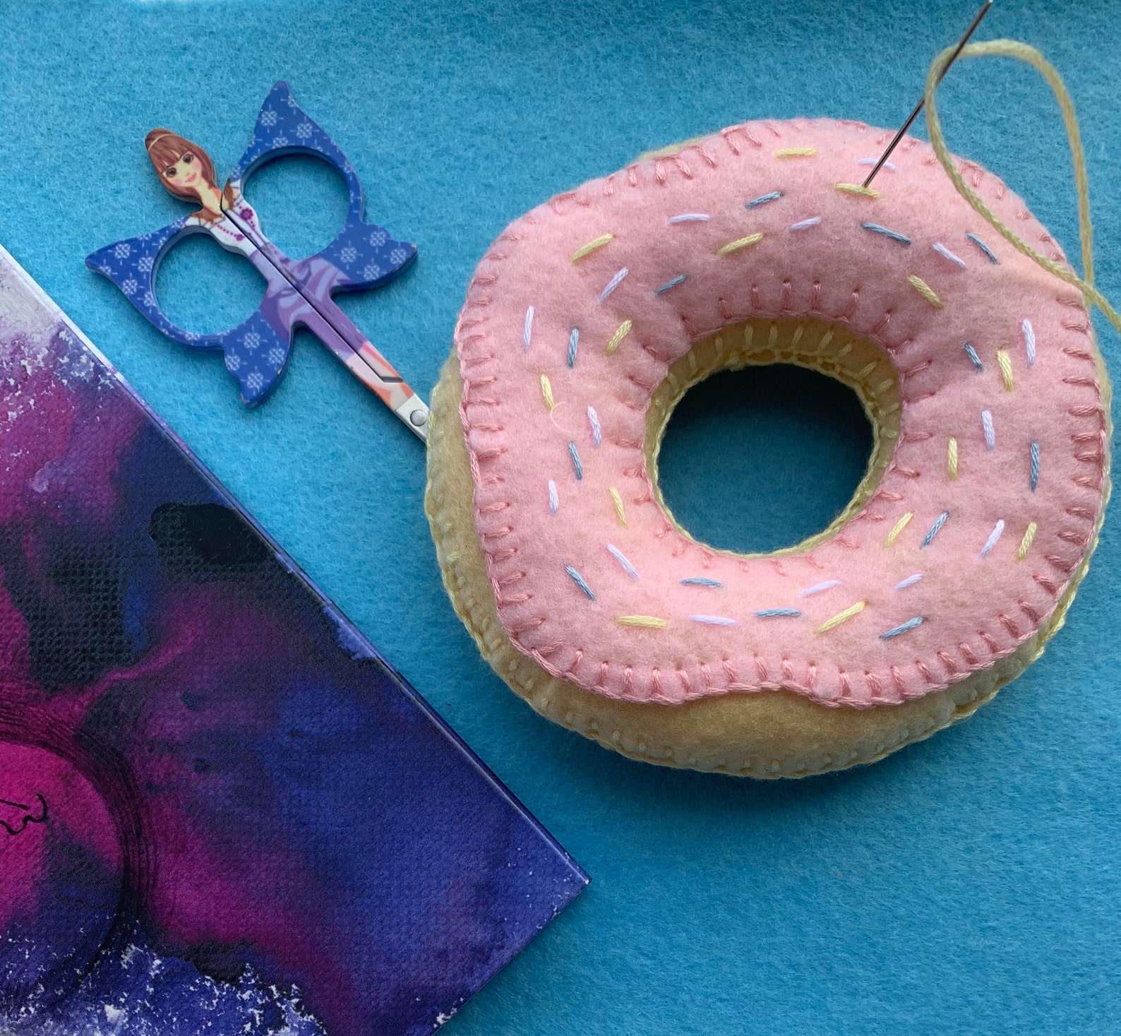 Doughnut Pin Cushion - Etsy