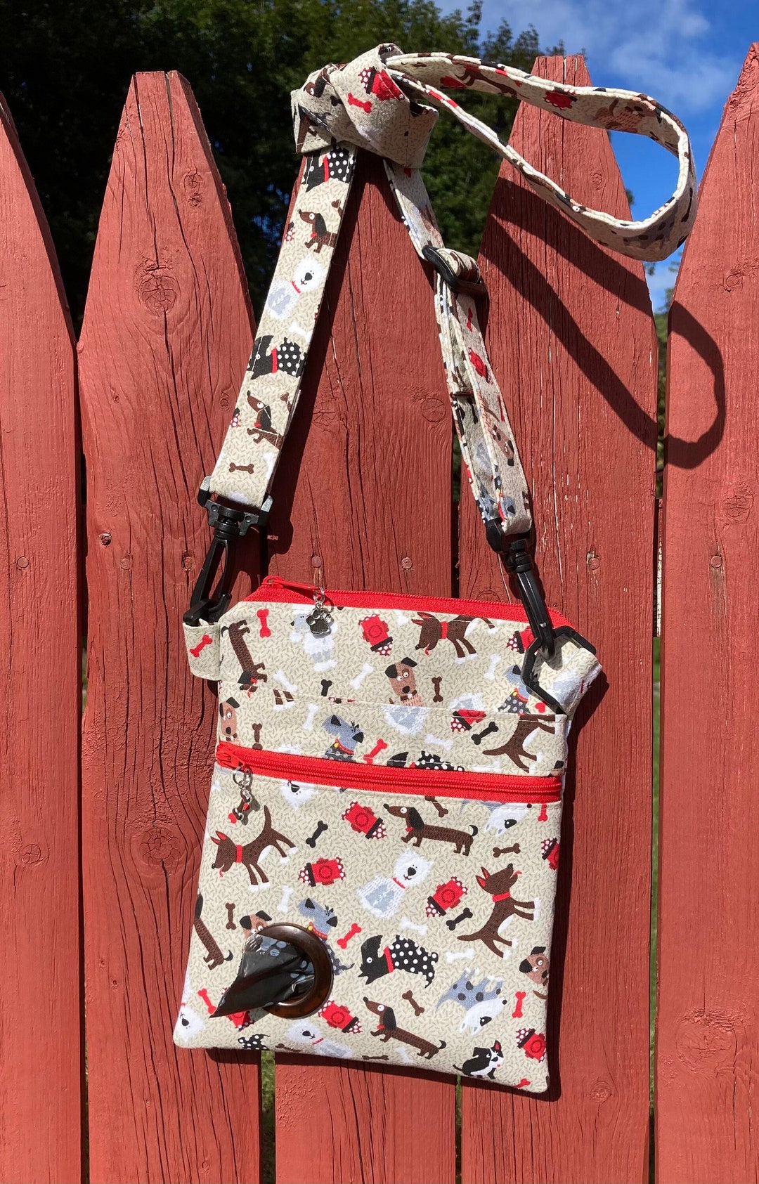 Dog Walking Bag CUSTOM - Etsy