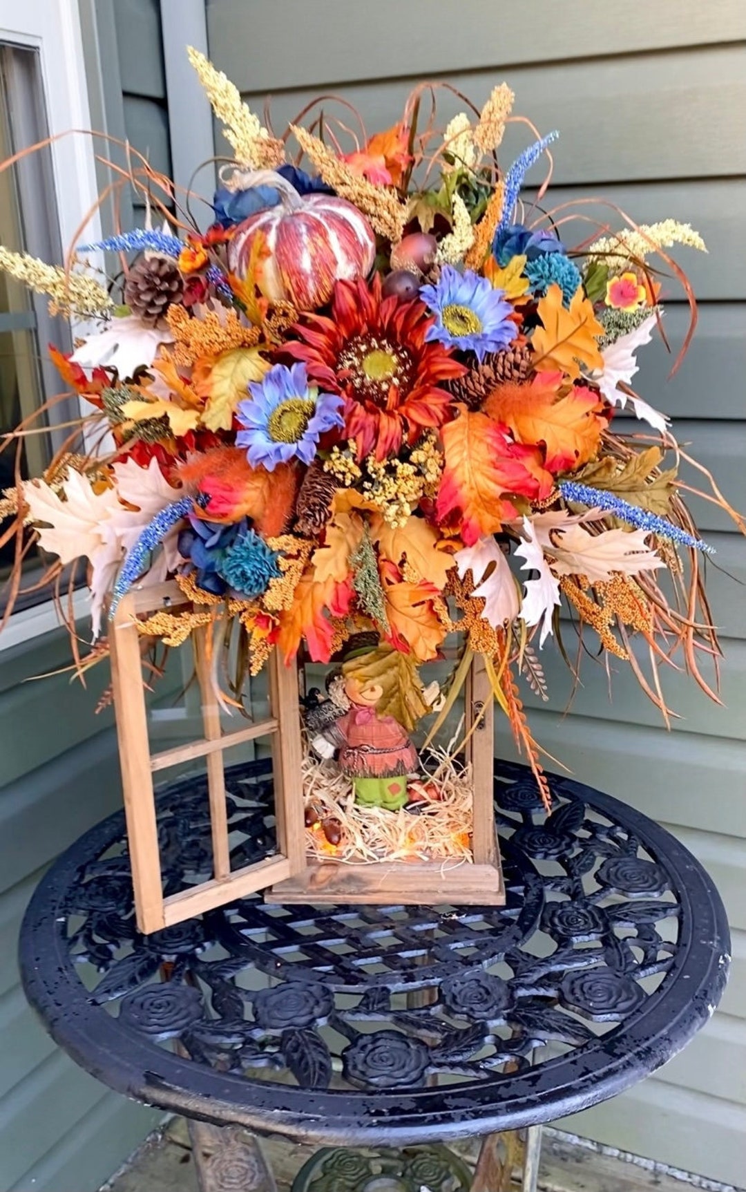 Fall Lantern Centerpiece - Etsy