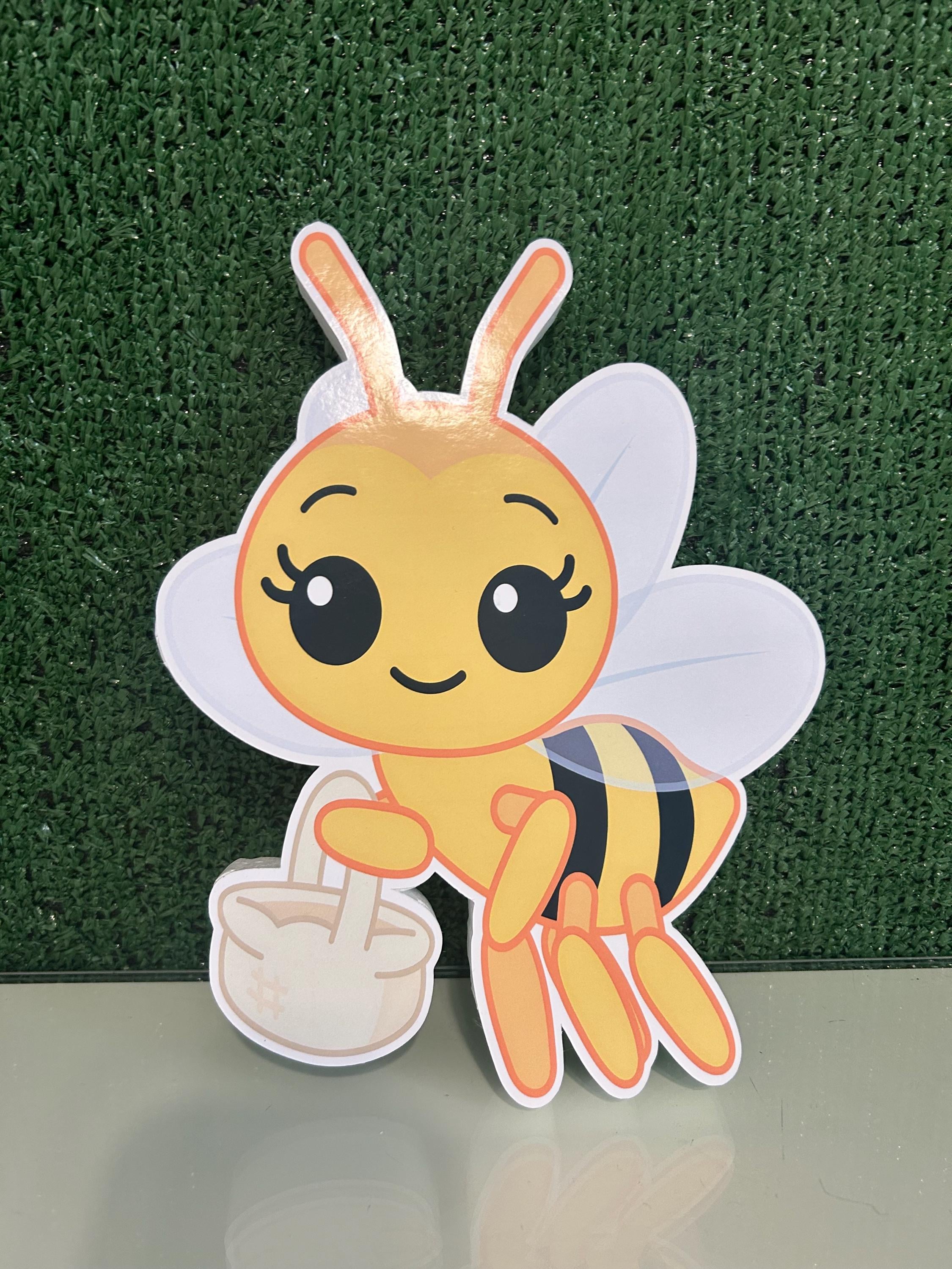 Bee, Cutouts, Cut Out, Party Props, Party Centerpieces, Abejita Plim ...