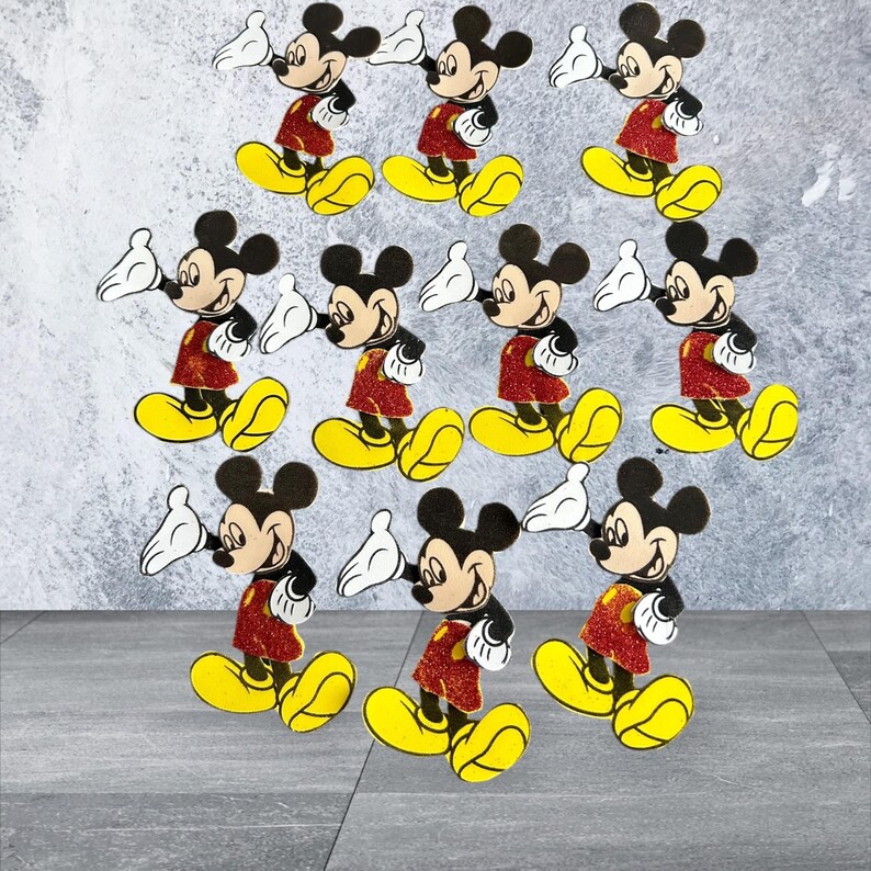 Mickey Foam Cutout, Baby Shower Decorations, Party Centerpieces, Mickey ...