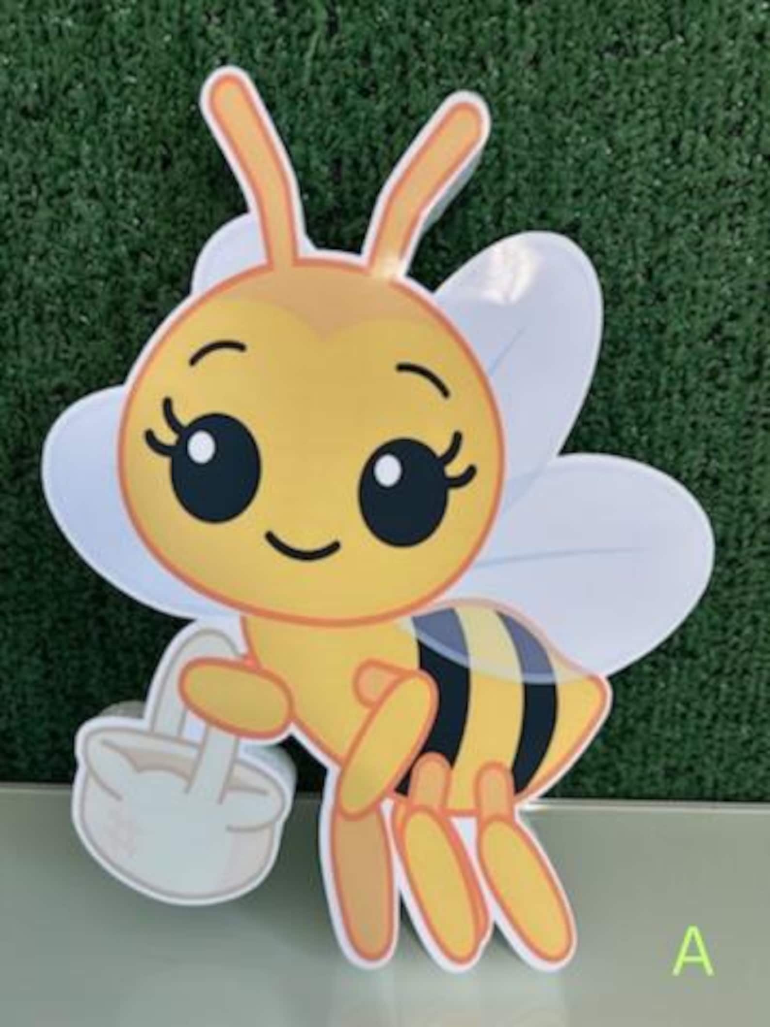 Bee, Cutouts, Cut Out, Party Props, Party Centerpieces, Abejita Plim ...