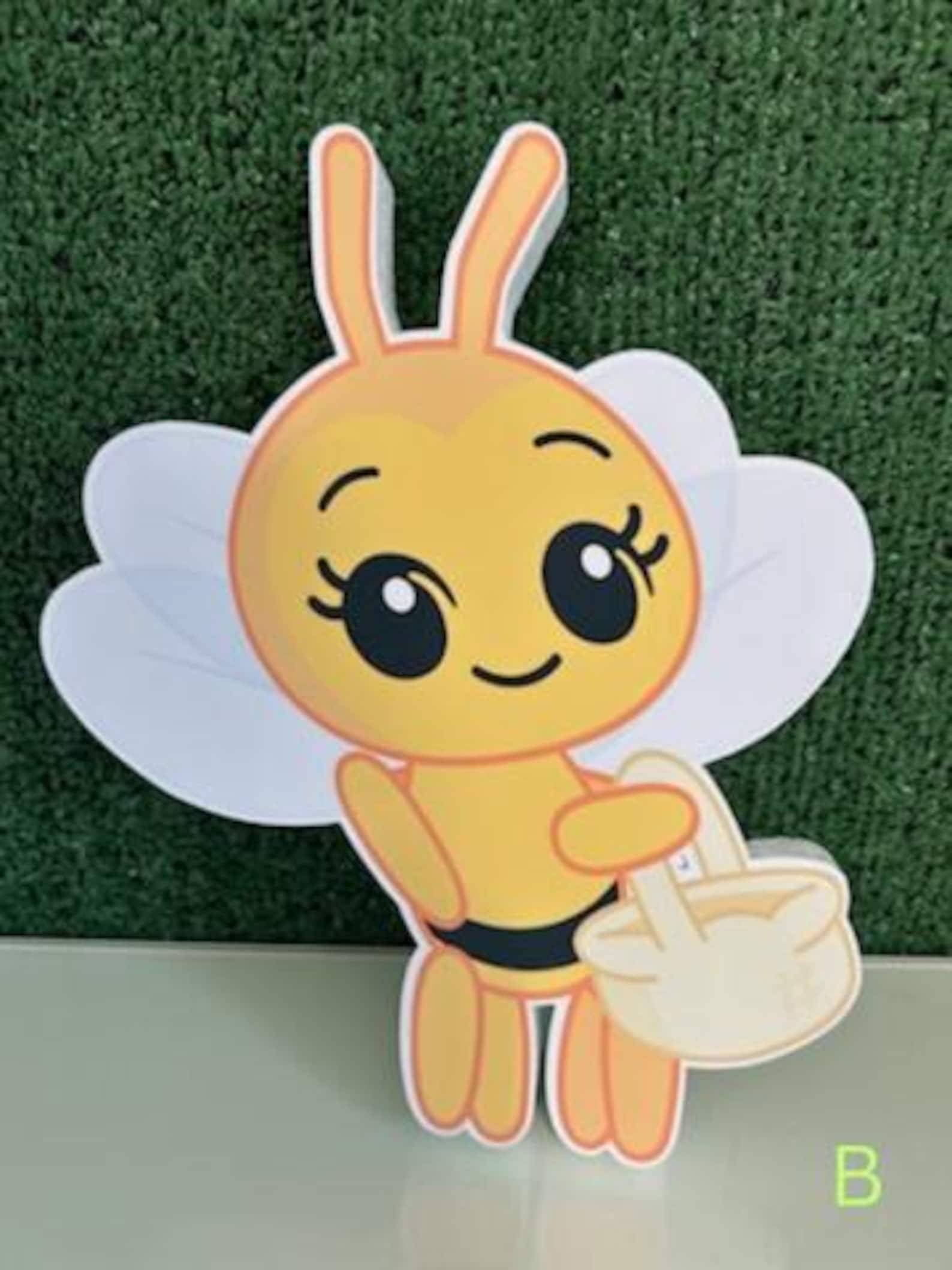 Bee, Cutouts, Cut Out, Party Props, Party Centerpieces, Abejita Plim ...