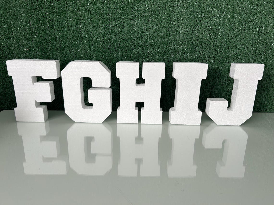 Custom Name, Cut Out, Letter Foam, Centerpiece, Foamboard Name Cutouts ...
