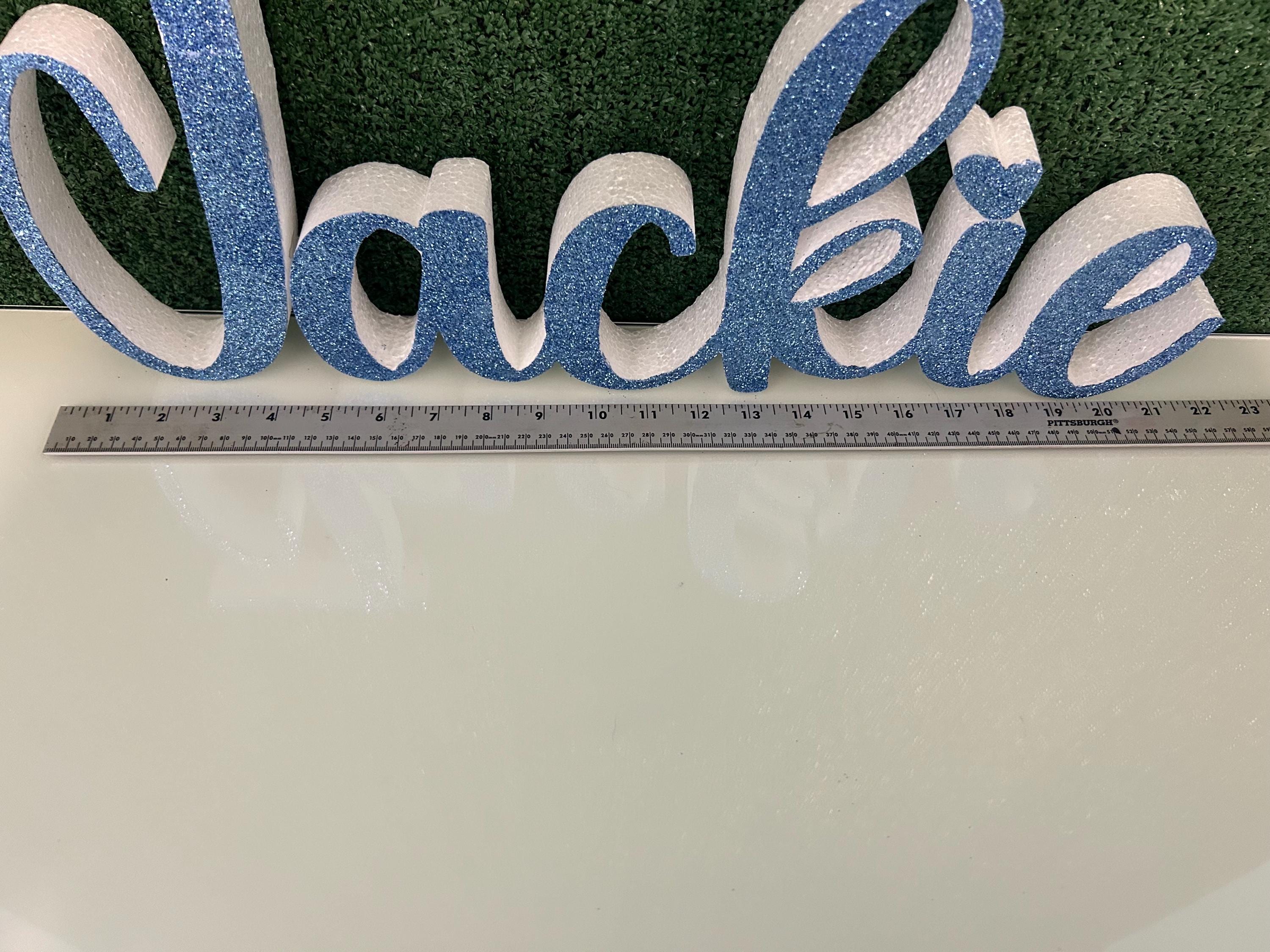 Letter Cutout, 3D Letters, Custom Name, Letter Foam, Foamboard Name, 3D ...