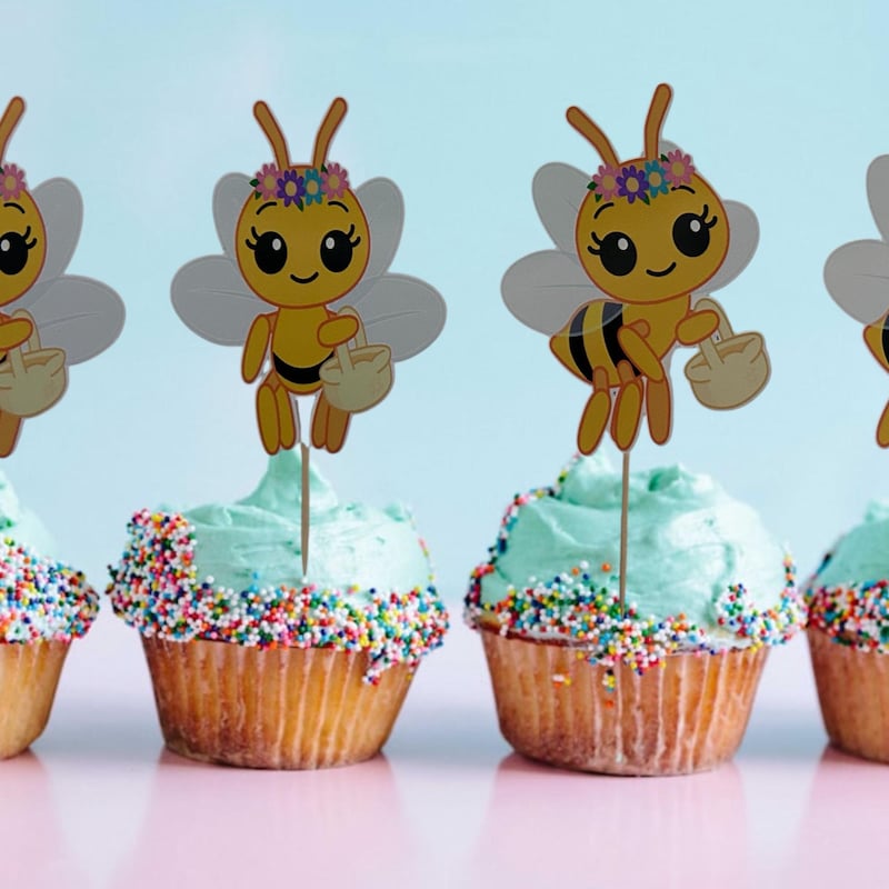 Baby Bee Cake Topper - Etsy
