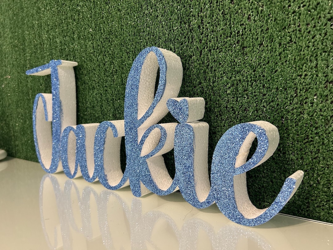 Letter Cutout, 3D Letters, Custom Name, Letter Foam, Foamboard Name, 3D Styrofoam Name, Name for ...