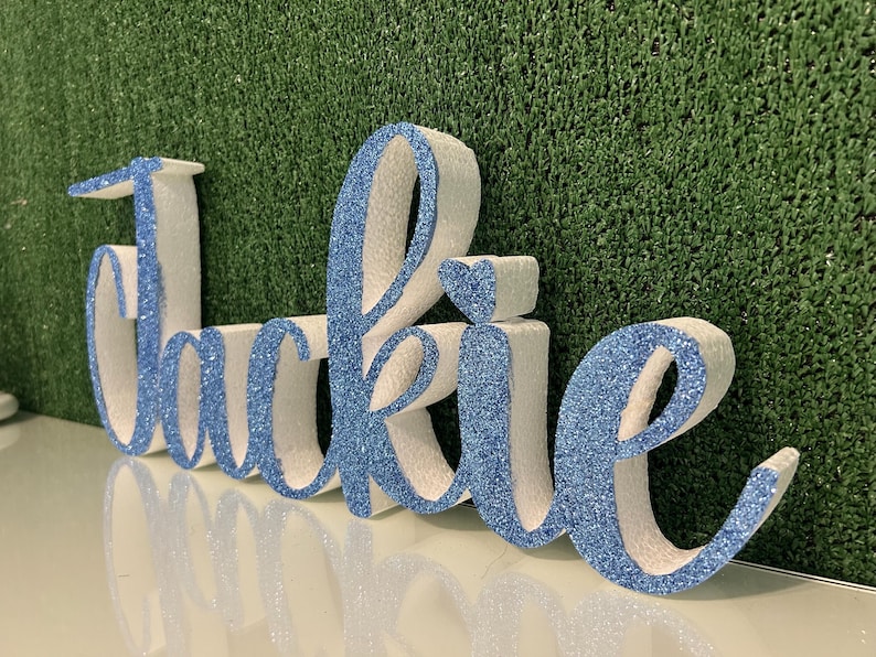 Letter Cutout, 3D Letters, Custom Name, Letter Foam, Foamboard Name, 3D ...