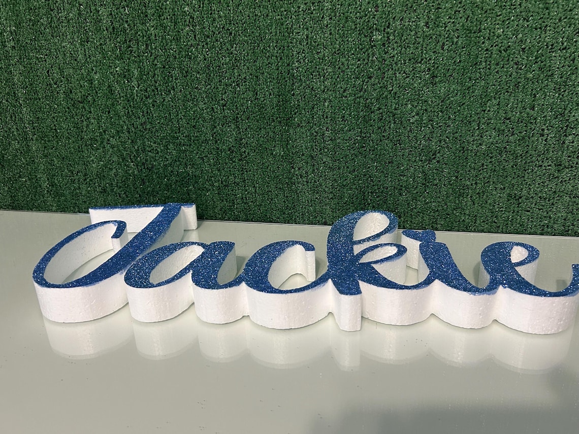 Letter Cutout, 3D Letters, Custom Name, Letter Foam, Foamboard Name, 3D ...