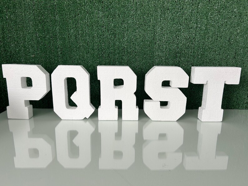 Custom Name, Cut Out, Letter Foam, Centerpiece, Foamboard Name Cutouts ...