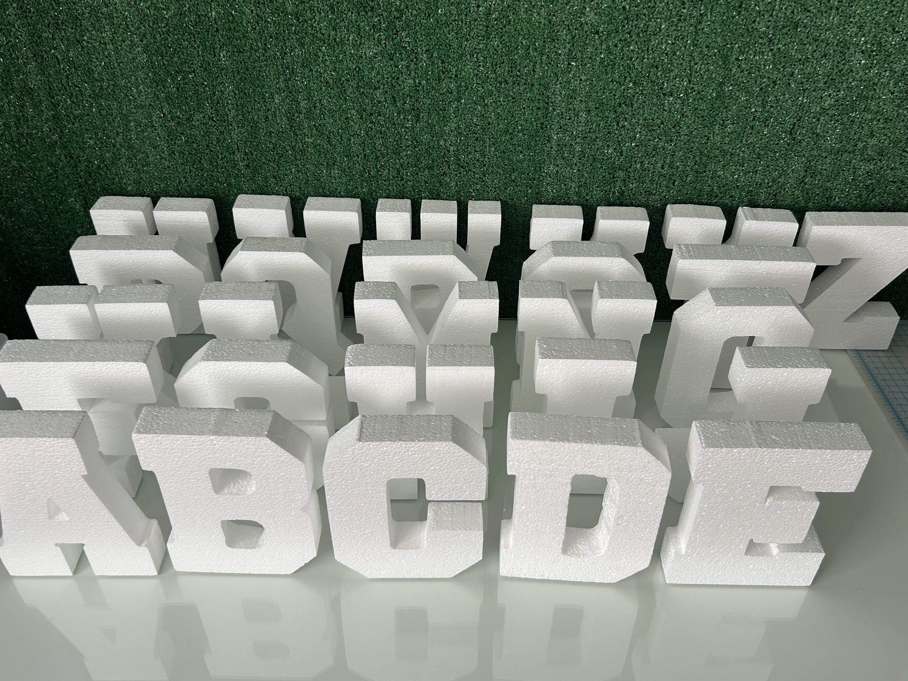 Custom Name, Cut Out, Letter Foam, Centerpiece, Foamboard Name Cutouts ...