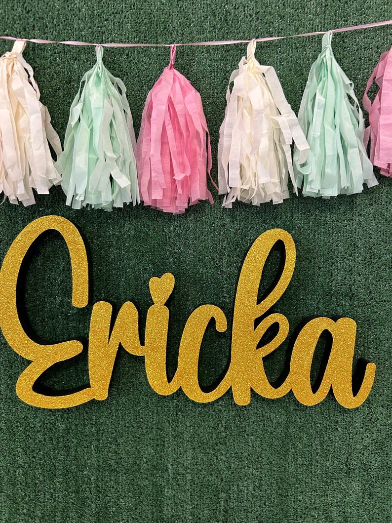 Letter Cutout, 3D Letters, Custom Name, Letter Foam, Foamboard Name, 3D ...