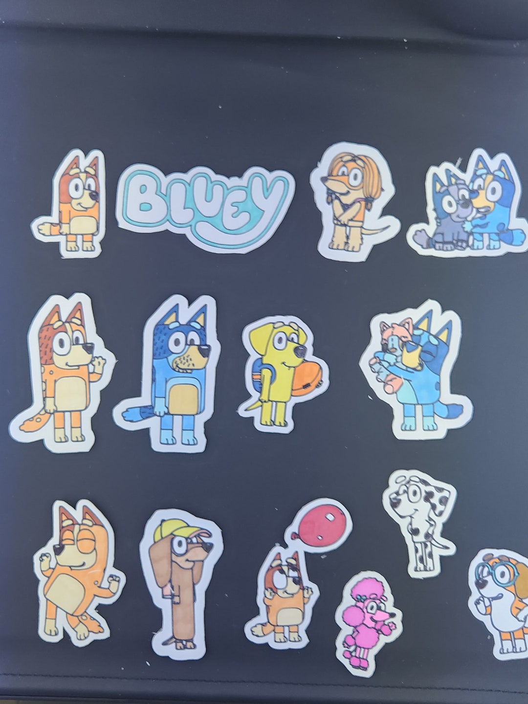 Bluey Sticker Pack - Etsy Australia