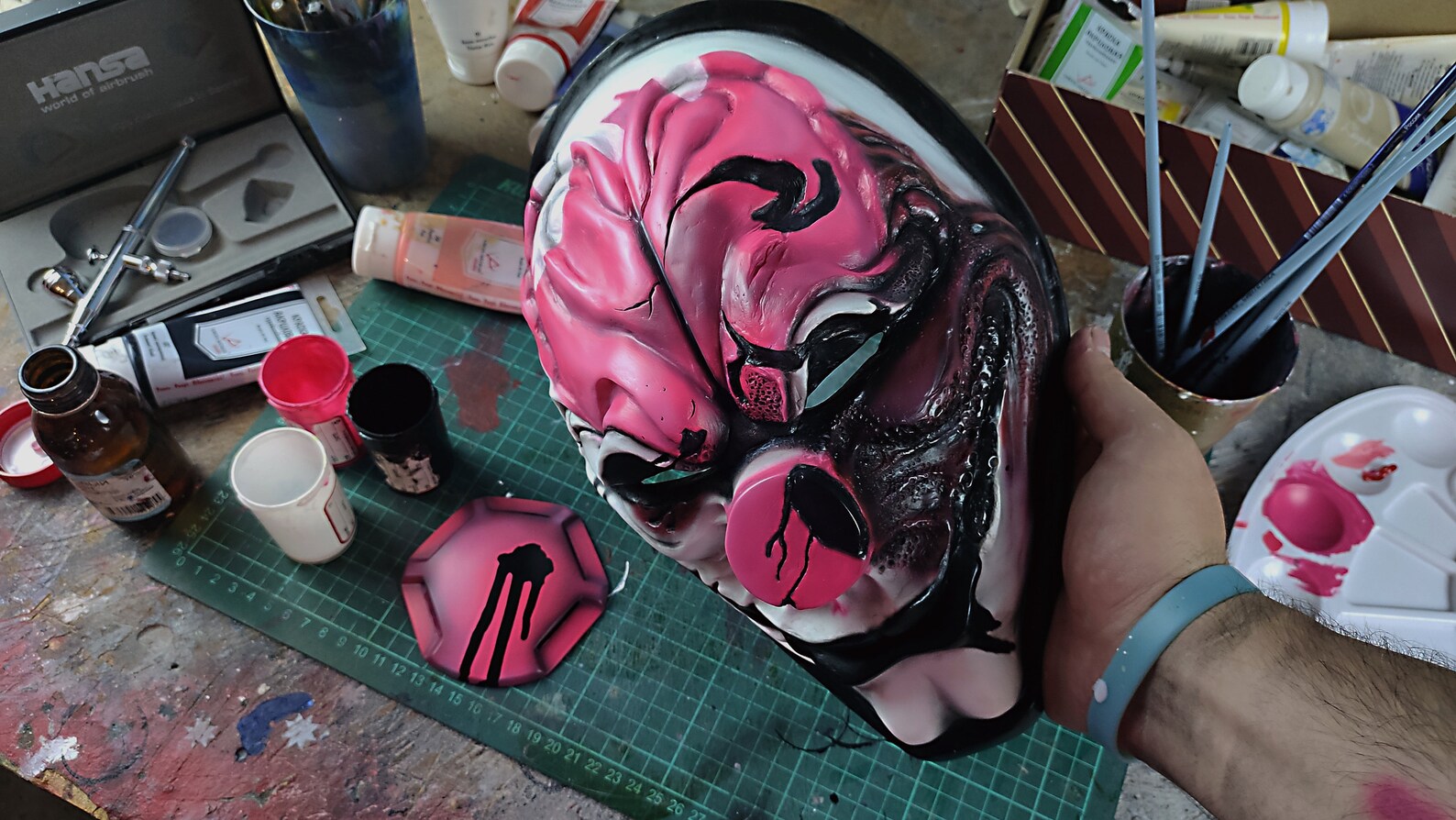 Hoxton mask from payday2 | Etsy