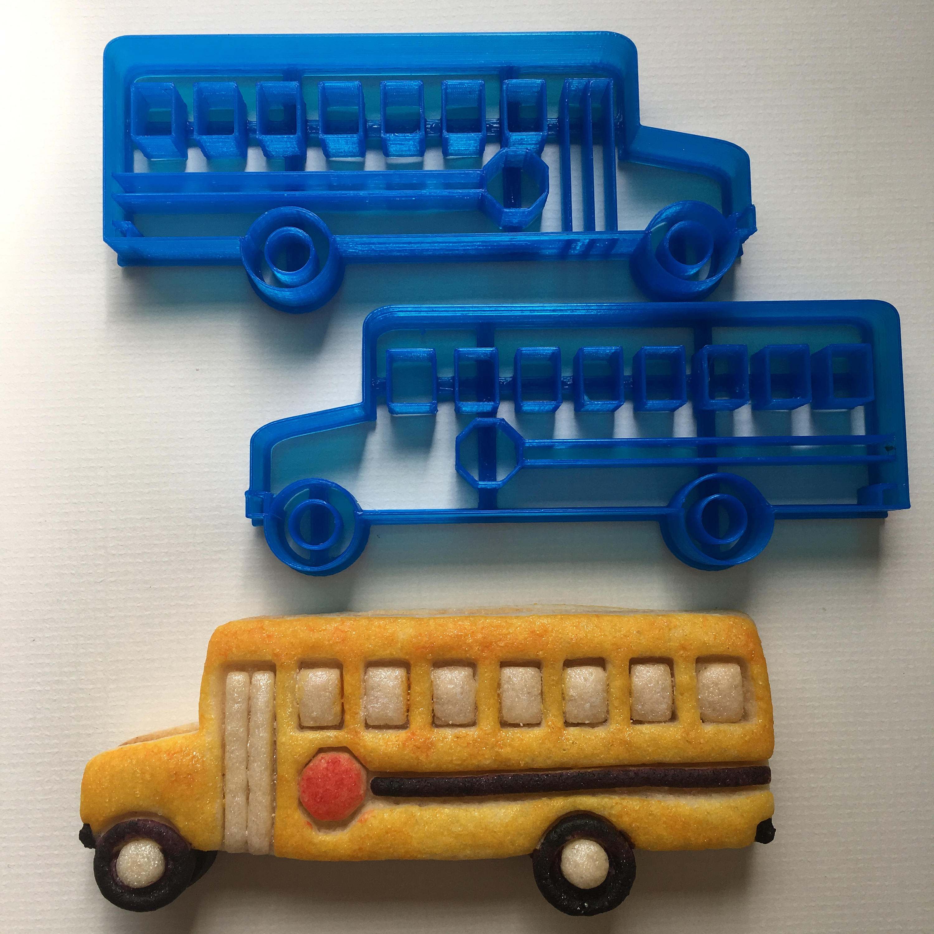 School Bus Cookie Cutter Set - Etsy