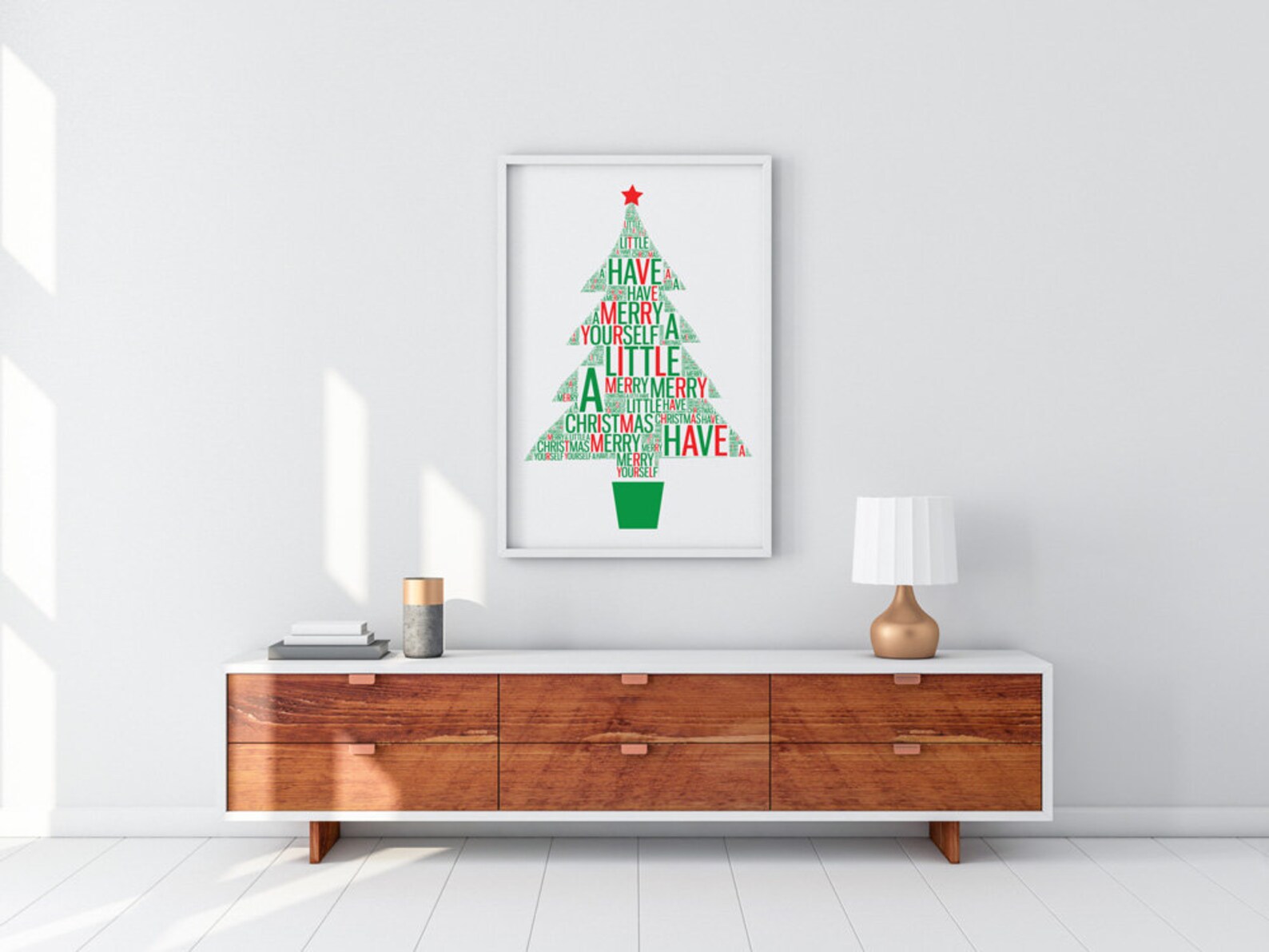 Digital Download Printable Poster Christmas Tree Quote - Etsy UK
